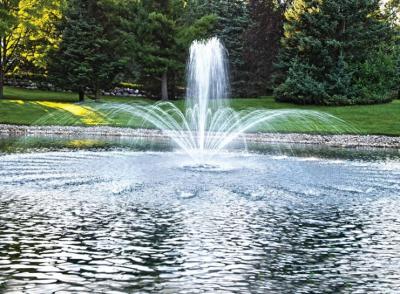 Cina Alto spruzzo che fa galleggiare la fontana di musical dello stagno di 90mm in vendita
