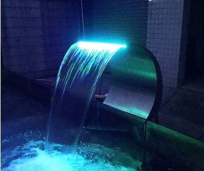 Cina Getto della cascata dell'acciaio inossidabile del supporto 200cm della parete in vendita