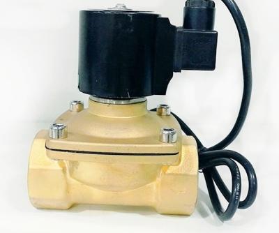 China Válvula electromágnetica del agua de la prenda impermeable IP68 del latón de DN25 AC/DC en venta