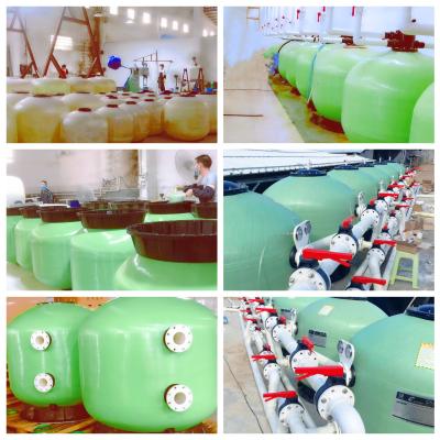 Cina Filtri a sabbia commerciali superiori dalla piscina del supporto 410mm in vendita