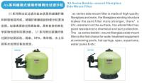 China 0.22m2 Side Mount Sand Filter for sale