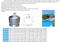 China 50mm Top Mount Sand Filter for sale