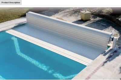Κίνα 2020 Lastest Hot Sale Factory Price PC Automatic Swimming Pool Cover With A Roller προς πώληση