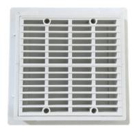 China Small ABS 16.2x16.2cm Pool Deck Gutter Drain for sale
