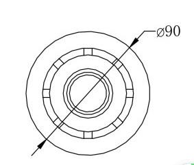 China Factory Whole Sale Price Pool Accessories ABS Fitting Nozzle Jets For Liner Pools for sale