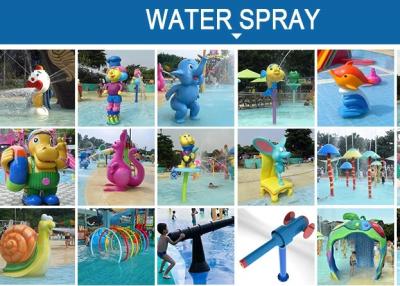 Cina Anti acquascivolo UV della balena della vetroresina dell'attrezzatura del parco dell'acqua dei bambini in vendita