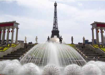 Chine DN65 2,5" becs en cristal de fontaine de la danse DN80 d'hémisphère à vendre