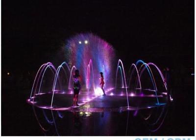 Cina Getti di salto ballanti della fontana dell'acqua laminare variopinta di 1m in vendita