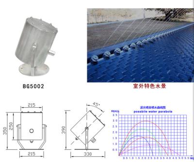 China Jato do fluxo laminar da fonte 8000L/H SS304 18mm da associação à venda