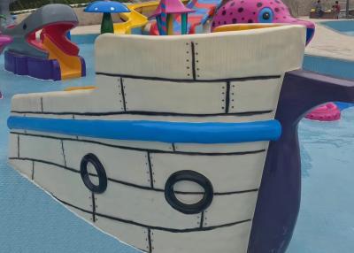 China Acquascivolo della nave del campo da giuoco dei bambini di TUV per la località di soggiorno del cortile for sale