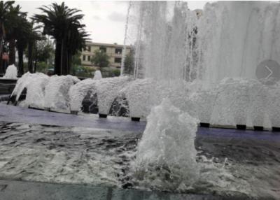 Cina Scorrimento dell'acqua 6m3/H degli ugelli della fontana ballare di fan di acciaio inossidabile in vendita