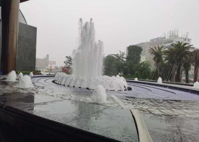 Cina Scorrimento dell'acqua 6m3/H degli ugelli della fontana ballare di fan di acciaio inossidabile in vendita