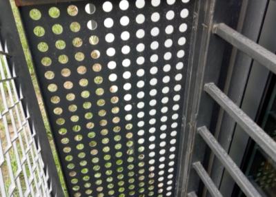 중국 장식적 처리를 위한 연강 라운드 홀 구멍이 있는 금속 시트 슬로티드 홀 판매용