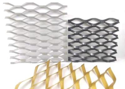 China Desempenho de alumínio de abertura da segurança de Expanded Metal Mesh For Trench Cover High do protetor da calha do diamante 4x8mm à venda