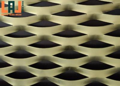 China Diamond Hole 50x100 expandiu o fio de metal Mesh Powder Coated Aluminum à venda