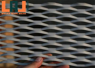 China A fachada grande 3mm grossa de alumínio do furo expandiu o fio de metal Mesh For Decoration à venda