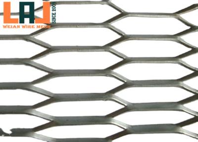 China o furo sextavado de 1200*2400mm dá forma à malha expandida de alumínio do metal de 1mm à venda