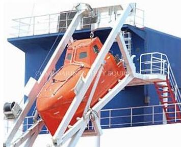 China Marine boat rescue boat Davit for sale