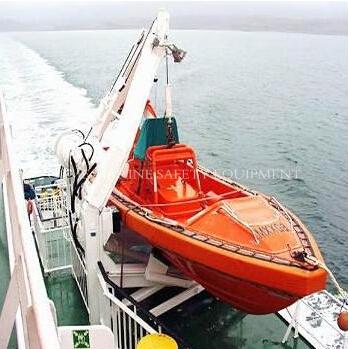 China high Quality Marine A type Rescue Boat Davit for sale