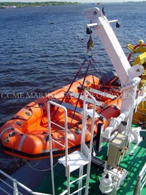 China Marine Fast Rescue Boat Davit for sale