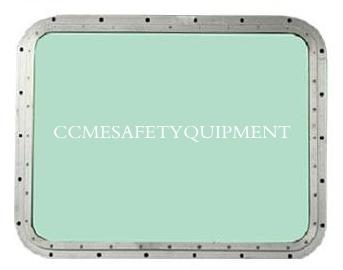 China Aluminum marine windows/welded rectangular ship window/marine watertight window for sale