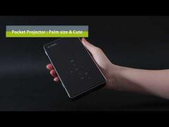 DLP astuto di Android WiFi del centro del quadrato per il teatro di film domestico Mini Projector