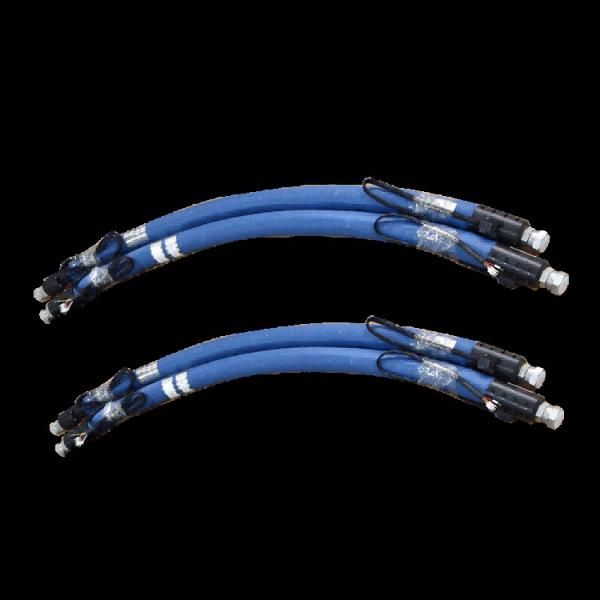 Quality High Insulation Industrial Machine Hose , Extrusion Equipment Rubber Connection Hose for sale