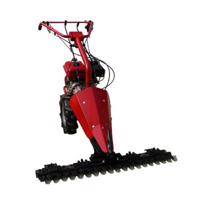 China grass cutting machine field mower pertrol/gas power source scythe mower for price for sale