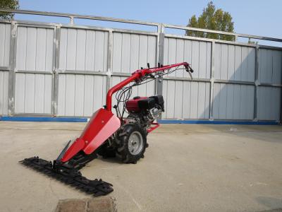 China artificial grass cutter walk behind sickle bar grass cutting mower machine for sale