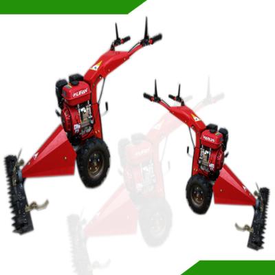 China 1200mm cutting width gasoline engine Grass Trimmer Sickle Bar Lawn Mower for sale