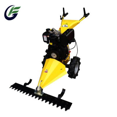 China hand push lawn mower/196CC Sickle Bar Mower/hand mini mower for sale