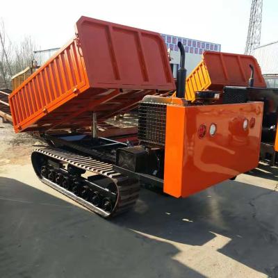 China Multi-function mini dump truck 4 ton loading transporter car for sale
