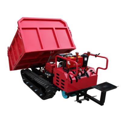 China Crawler Loader 1000kg Transporter Hand New Mini Dumper for sale