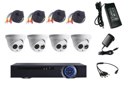 China Kamera CCTV-System-Ausrüstung des Input-4 in mehreren Betriebsarten, DVR-Überwachungskamera-System für Garten zu verkaufen