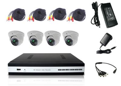 China Video heraus 4 VGAs/HDMI kanalisieren Hauptsicherheitssystem DVR-Ausrüstungs-DVR mit AHD-Hauben-Kamera zu verkaufen