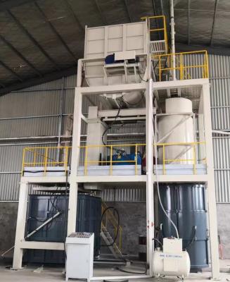 China Automated Industrial Rebonding Foam Machine 3 Blocks/H High Productivity for sale