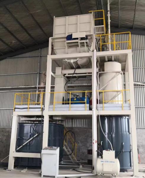 Quality Automated Industrial Rebonding Foam Machine 3 Blocks/H High Productivity for sale