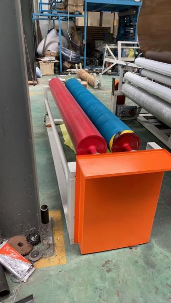 Quality Mesh Belt Foam Laminating Machine Foam Laminators 1600mm Working Width 60KVA for sale