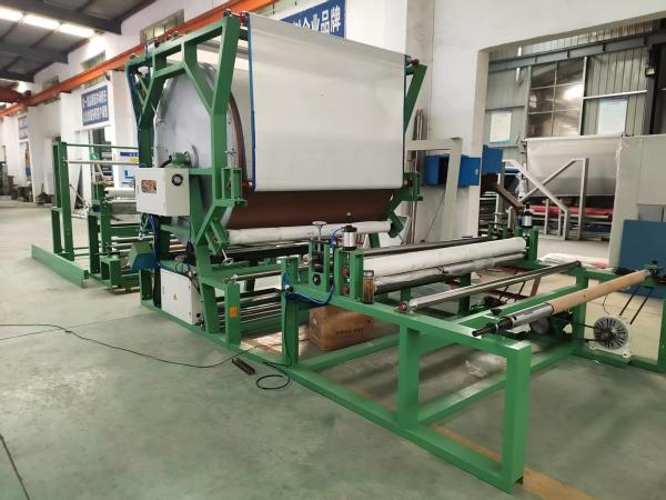 Quality Mesh Belt Foam Laminating Machine Foam Laminators 1600mm Working Width 60KVA for sale