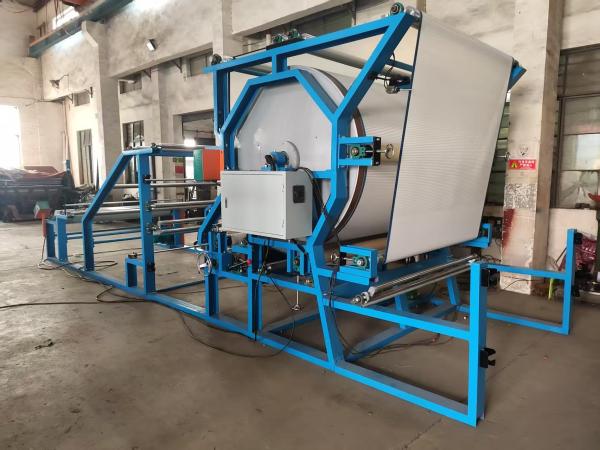 Quality Mesh Belt Foam Laminating Machine Foam Laminators 1600mm Working Width 60KVA for sale