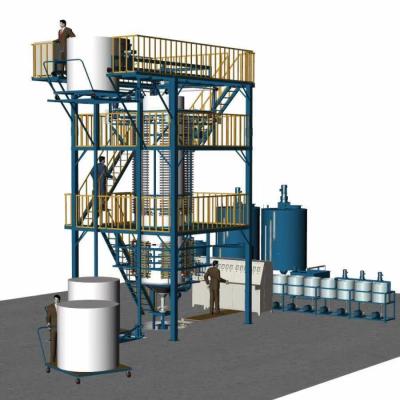 China Garment Industry Continuous Foam Production Machine With 8 Chemical Group for sale