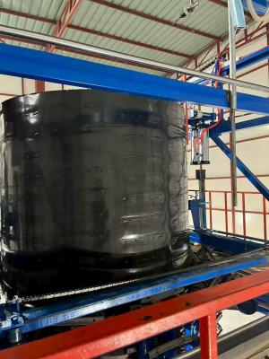 China 8HP Cooling Continuous Foam Making Machine High Productivity for sale