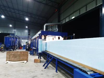 China High Efficiency Continuous Foam Production Machine 1250mm Foam Height for sale