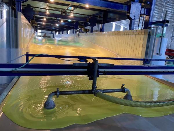 Quality Ortholite Foam Slabstock Continuous Foam Machine 0.5-3m/Min PLC Control for sale