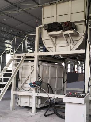 China Single Mould Rebonded Foam Machine PLC Control Customizable Size for sale