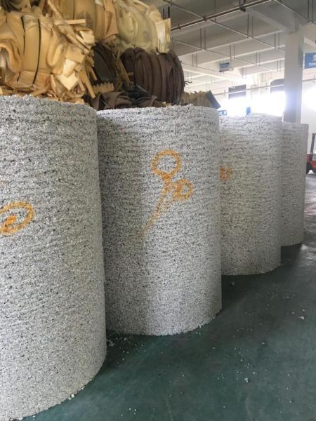 Quality High Accuracy Rebonded Foam Machine Carpet Underlay Production Line CE Certified for sale