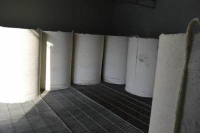 China Hi-Poly Rebonded Foam Production Line For Making High Density Foam for sale