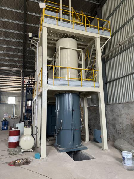 Quality High Density Rebonded Foam Machine For Shoe And Insole Use Automation Control for sale