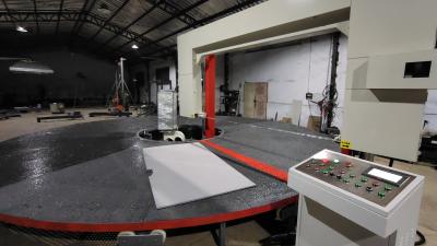 China Diameter 7.3m Carousel Foam Cutting Machine Precise Control CE Approval for sale