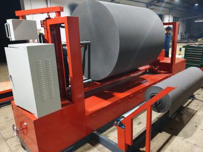 China Horizontally Foam Peeling Machine Sponge Foam Cutter Precise Structural Design for sale